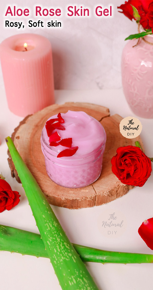 Aloe Rose Skin Soothing Gel - The Natural DIY